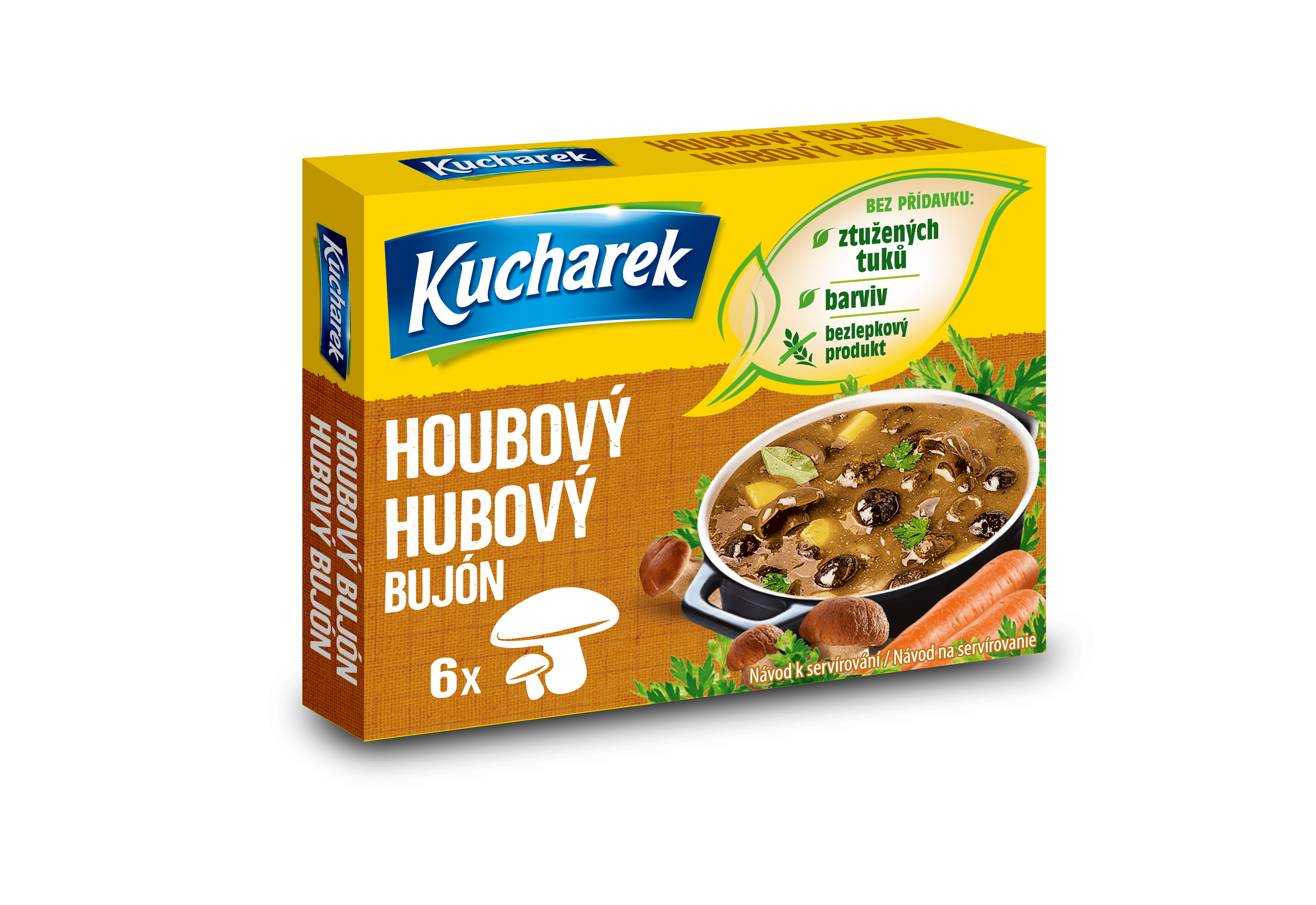 Houbový bujón - Kucharek
